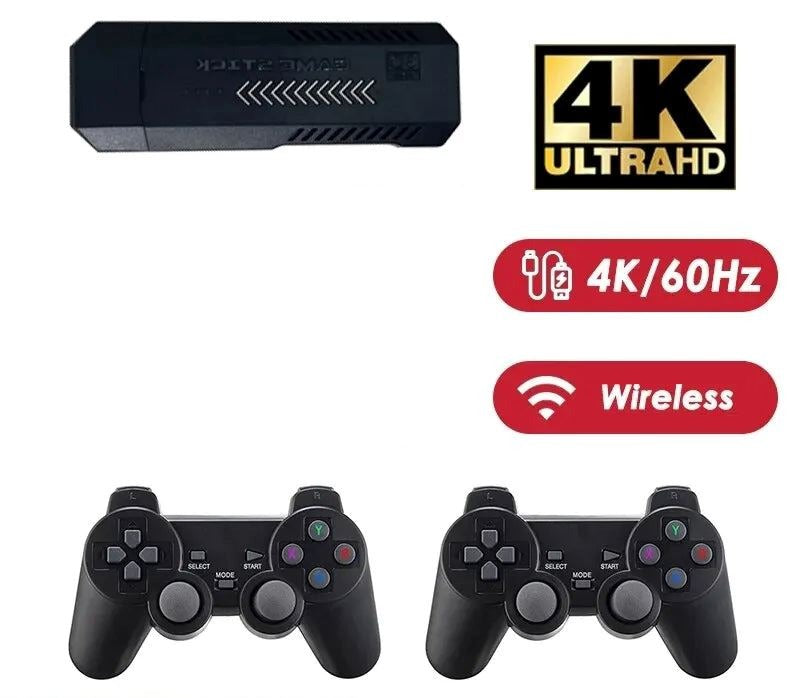 Game Stick 3D- GD10 Pro 4K HD Retro – Loja da Dryka